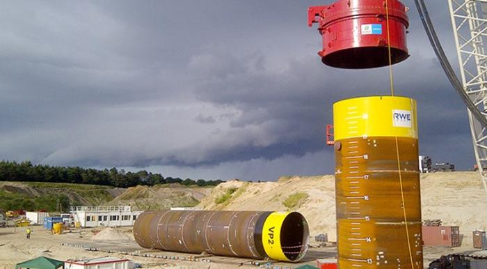 Positive vibrations for new monopile installation methodology for ...